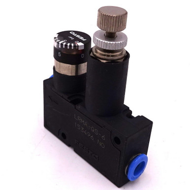 Pneumatic Regulator LRMA-QS-6 Festo Push-in - Axxa - Motor Control & Automation