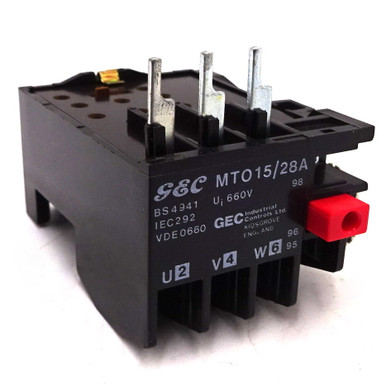 Overload Relay 0936A GEC 2.2 - 3.3A - Axxa - Motor Control & Automation