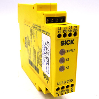 Safety Relay 6024915 SICK 2.6W 5VA 24VDC UE48-20S2D2 *Used* - Axxa ...