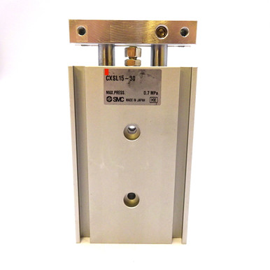 Cylinder CXSL15-30 SMC Pneumatic Guided 15mm Bore, 30mm Stroke *New* - Axxa - Motor Control ...