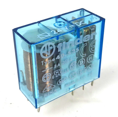 PCB Power Relay 40.52S Finder 24VDC 8A *New* - Axxa - Motor Control ...
