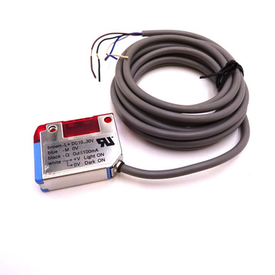 Photoelectric Sensor WL170-P122 Sick 0.1-0.6M Range 10-30Vdc 100mA 2M ...