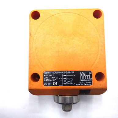 Inductive Sensor ID5058 IFM 50mm *Used* - Axxa - Motor Control & Automation