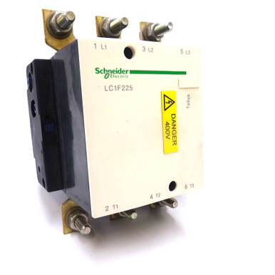 Contactor LC1F225 Schneider - AC3: 110kW 315A at 400V LC1F *Used ...
