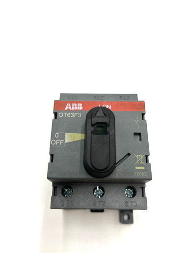 Switch Disconnector 1SCA105332R1001 ABB 3P 63A OT63F3