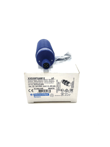 Ultrasonic Sensor XXS30P2AM12 Telemecanique M30 Sn=2M