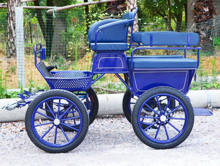 EMCarriage 4-Wheel Runabout 12hh up to 16hh - Equi-Market Harness and Tack