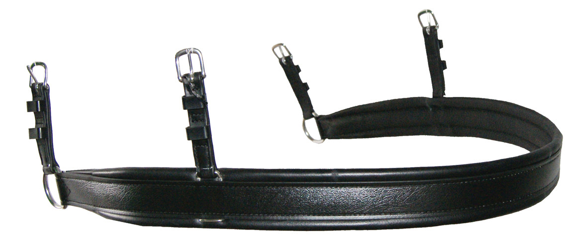 Padded Breeching with Up-Tugs - Equi-Market Harness & Tack