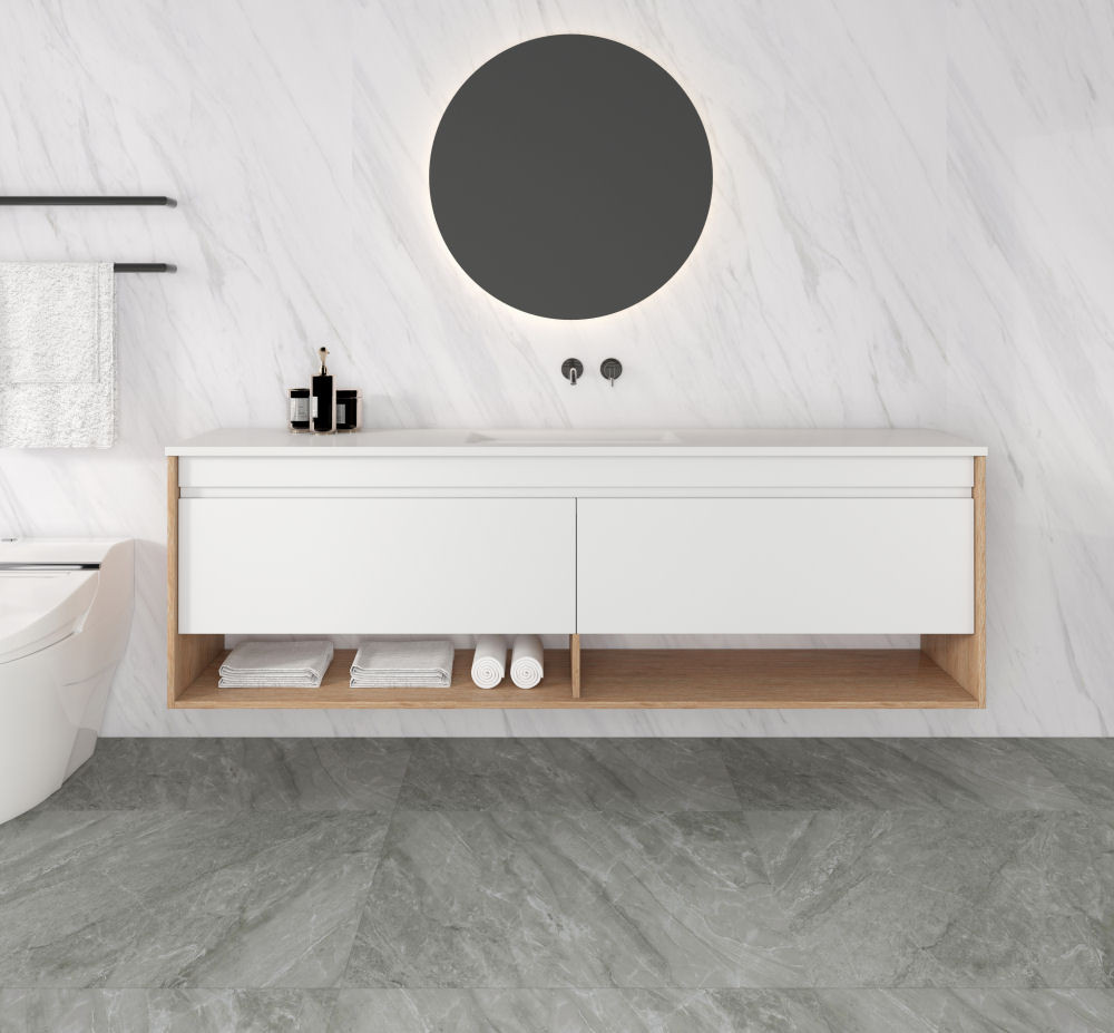 Panda 1200 mm Wall Mount Vanity - Optional Ceramic Integrated Basin
