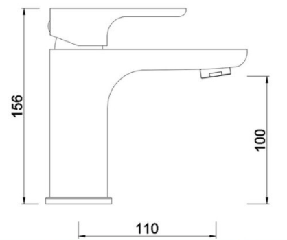 Normandy Ethan Basin Mixer Tap Rose Gold - Renovation D
