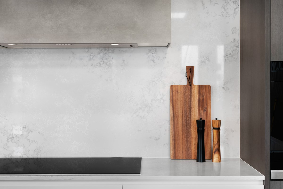 Quantum Quartz Bench Top Slab 3210 x 1610 -MONTE BIANCO - Renovation D