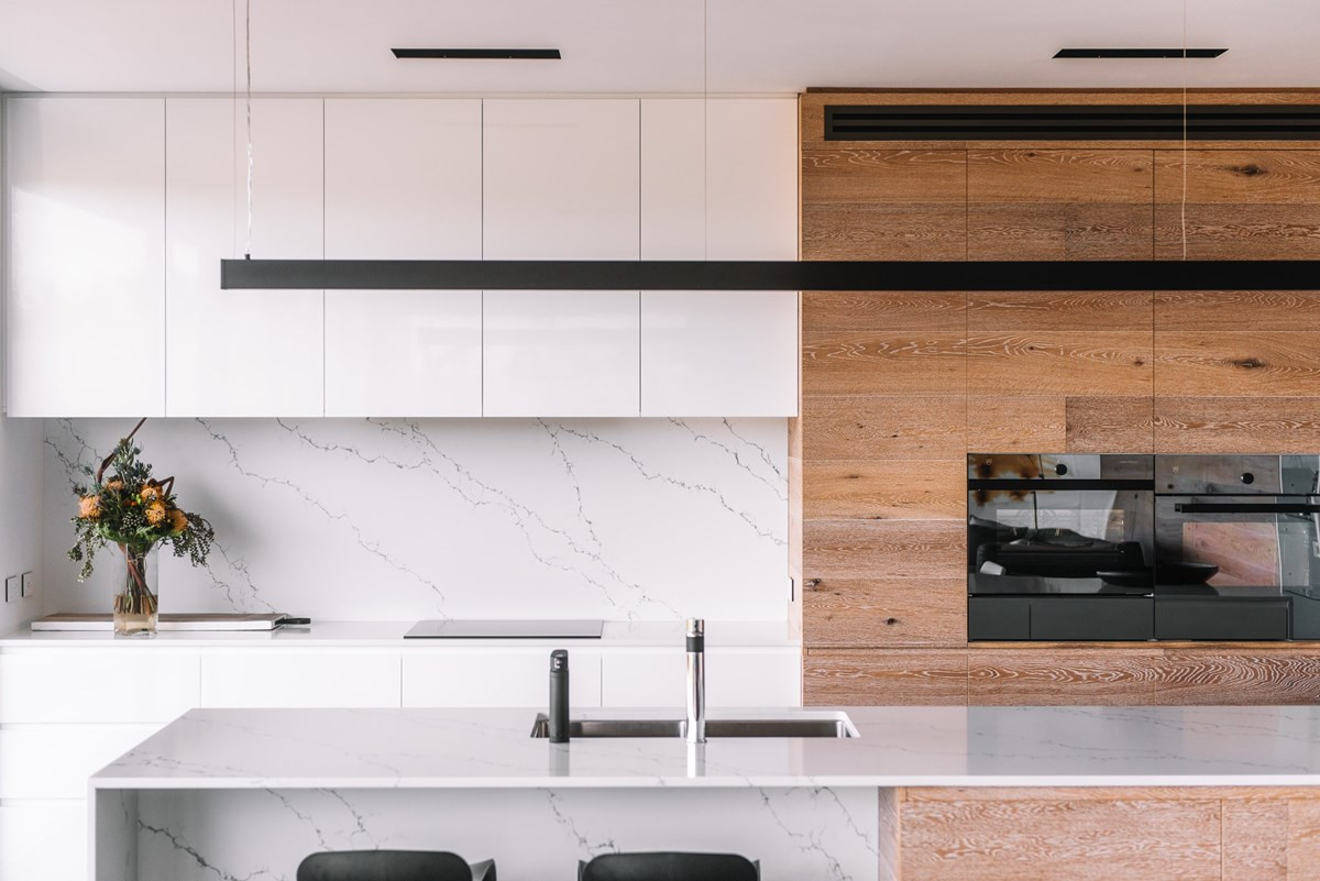 Quantum Quartz Bench Top Slab Venatino Statuario Quartz - Renovation D