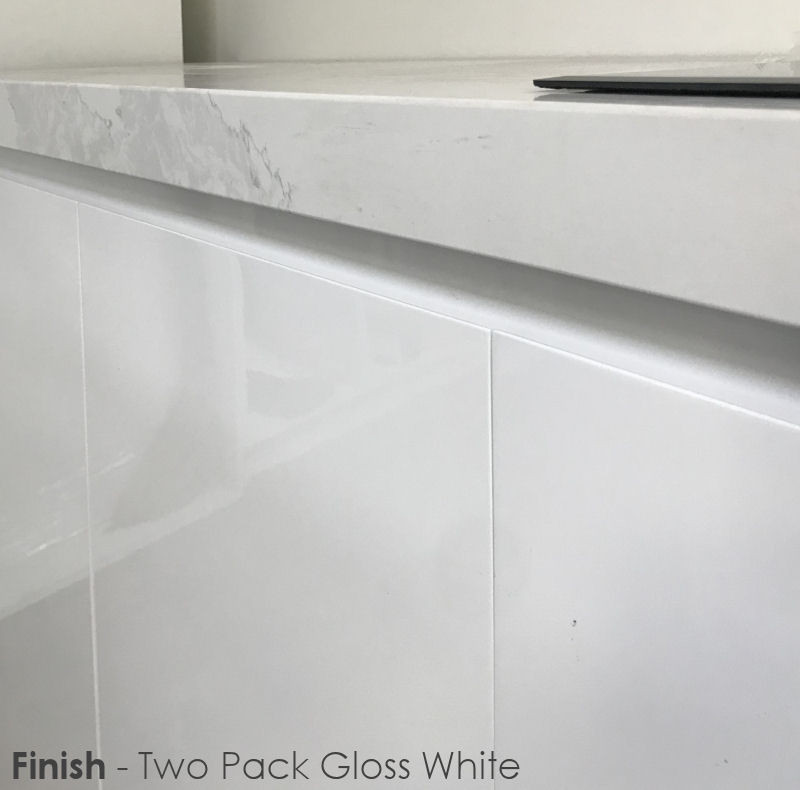 Kitchen Cabinet - Base Carcass with Flat Panel Door - Varies Finishes ...