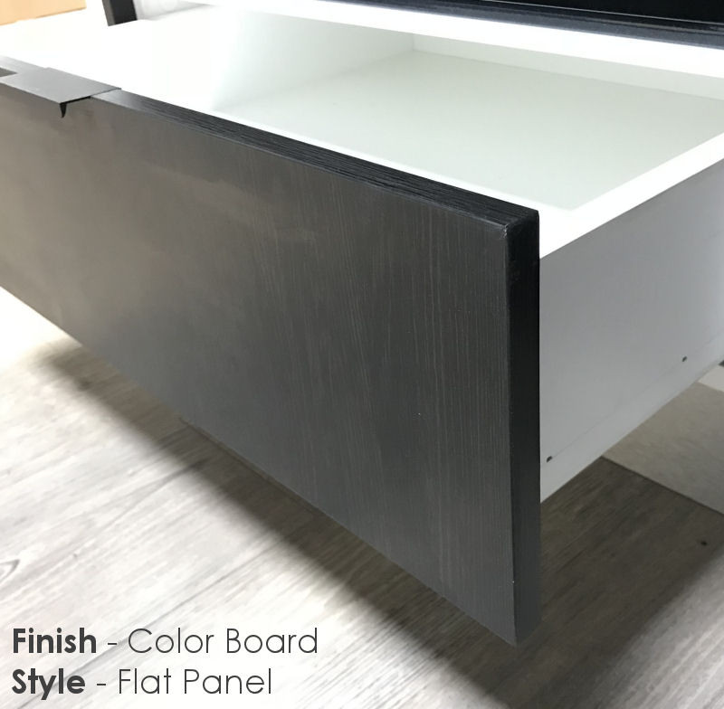 Kitchen Cabinet - Wall Carcass with Flat Panel Door - Varies Finishes ...