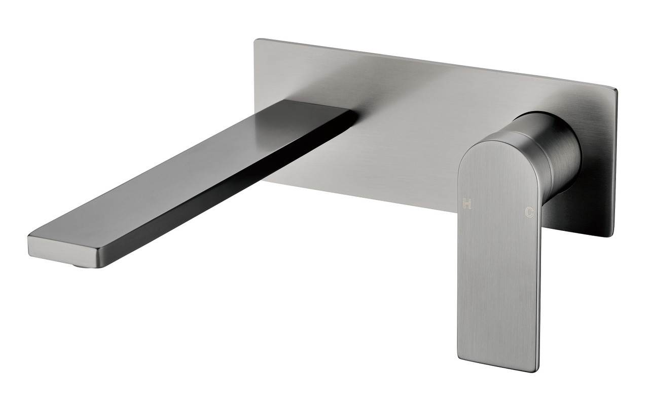 Normandy Ruki Wall Mixer Spout Combination Unit - Chrome