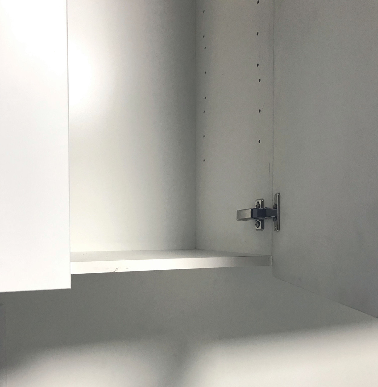 Kitchen Cabinet - Above Fridge Wall Carcass with Flat Panel Door ...