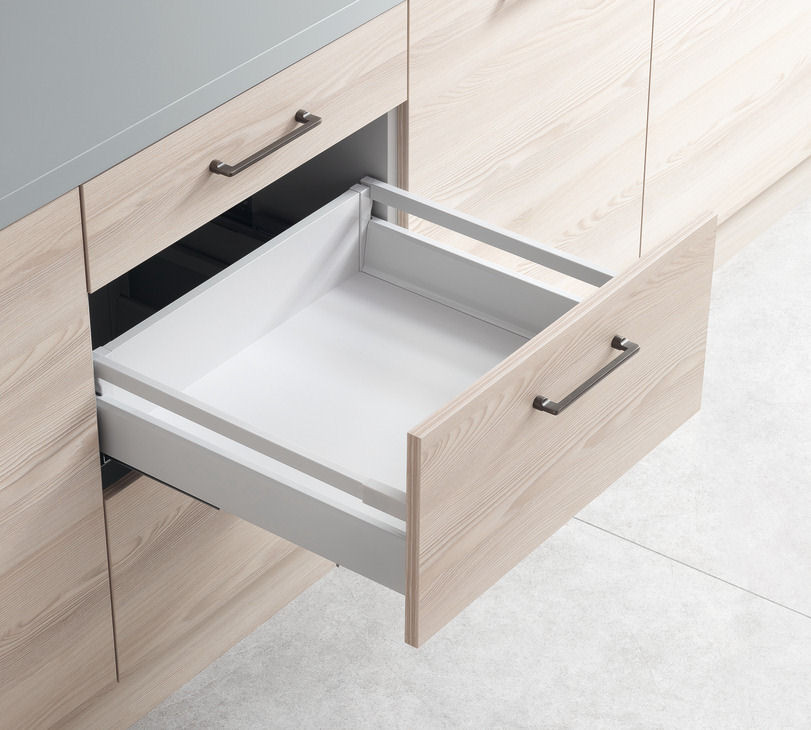 Kitchen Cabinet -Pantry Carcase For Oven with Door & Finger Pull ...
