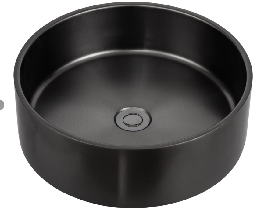Above counter Stainless Steel Basin Brushed Nickel (4040)