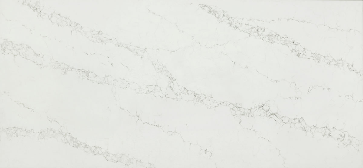 Quantum Quartz Bench Top Slab 3210 x 1610 - STATUARIO Zero - Renovation D