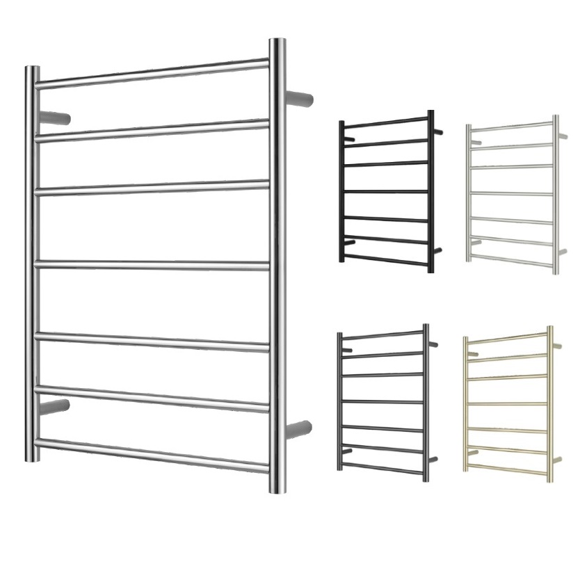 Nero Stainless Steel Towel Ladders - Renovation D