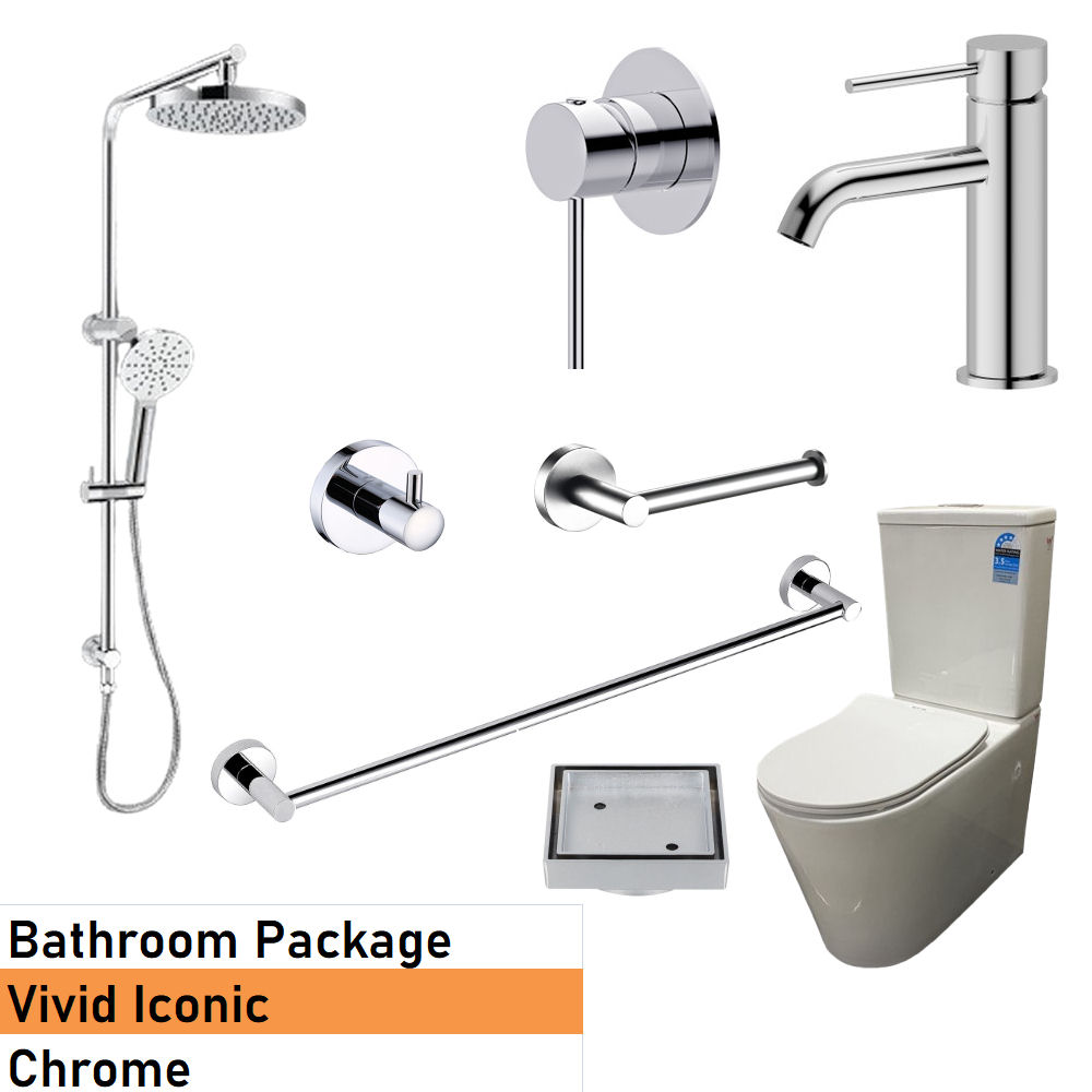 Vivid Iconic Bathroom Package - Package Deal from Renovation D