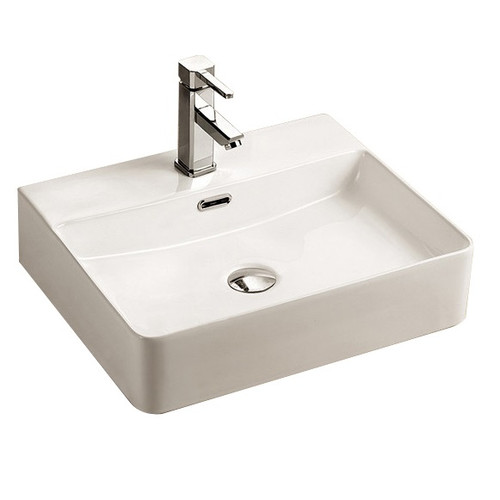 Square Bench Top Basin Round Corner 302 - Renovation D