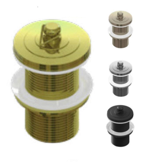 Plug And Waste For Basin 32mm x 70mm without overflow --Chrome, Brushed ...