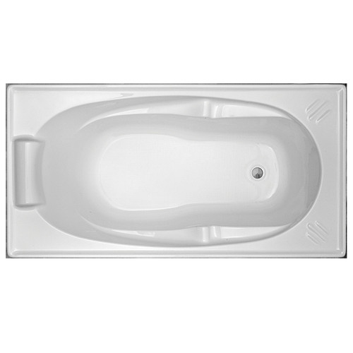 BWA Alita Bathroom Acrylic Drop In Insert Bath Tub Rectangle 1360mm ...