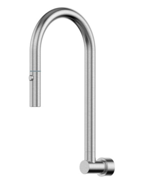 Retractable Wall Spout 304 Stainless Steel Satin - Renovation D ...