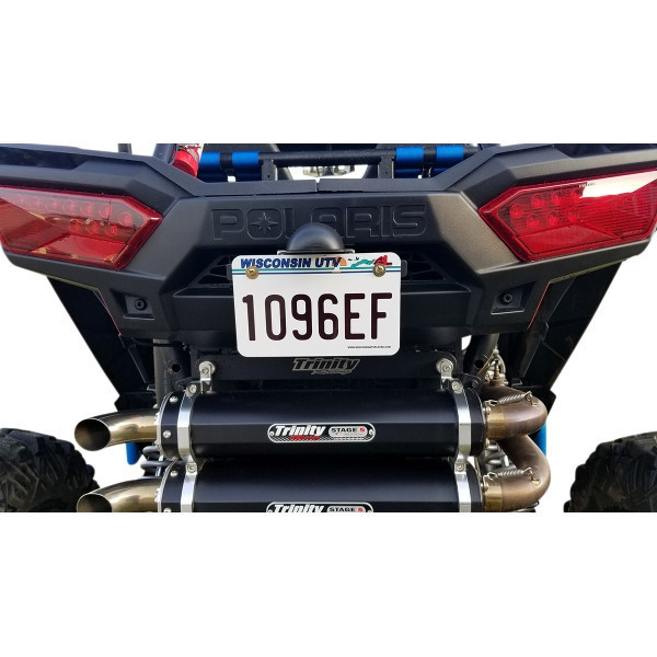 Honda Pioneer/Talon Mount LED License Plate Bracket by Moose - 2030 ...