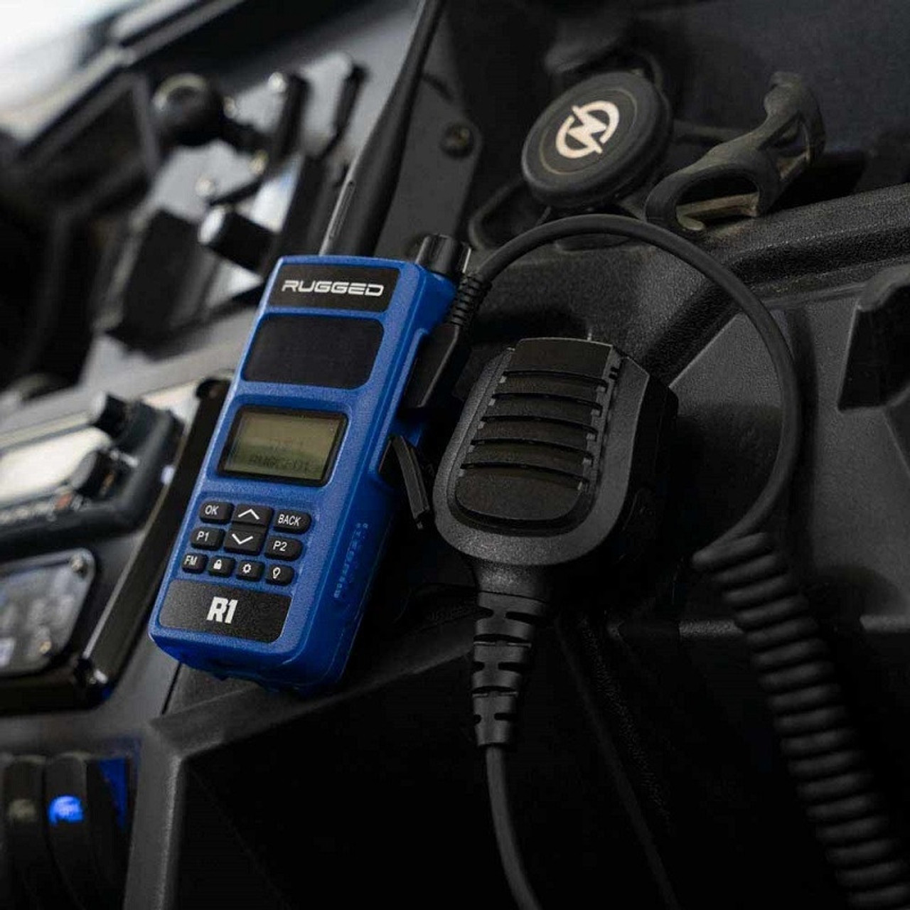 Honda Pioneertalon Handheld Radio And Hand Mic Mount For R1 Gmr2