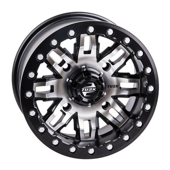 Durable Beadlock Wheels for Honda Pioneer / Talon Teton UTV by Tusk ...