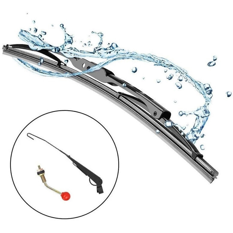 Kemimoto Honda Pioneer UTV Wiper: Manual Hand Operated Windshield Solution