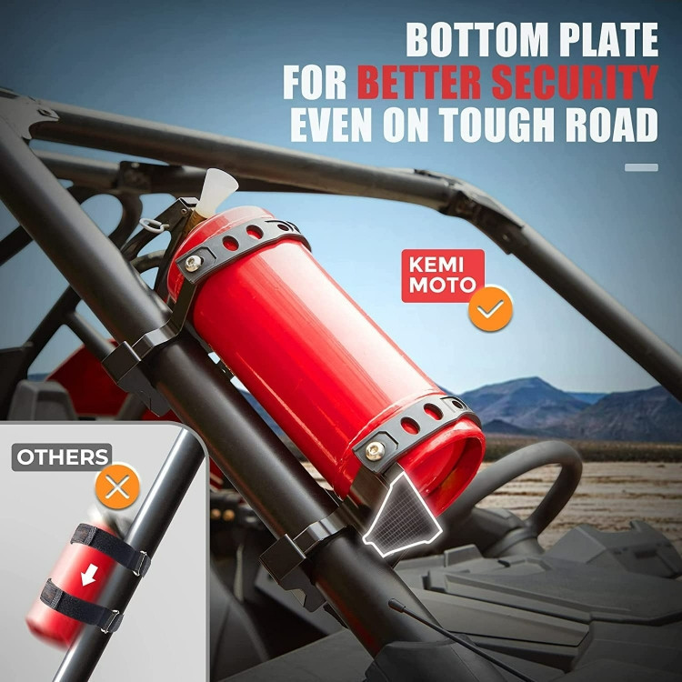 Secure Your Ride: Honda Pioneer/Talon Fire Extinguisher Holder by Kemimoto