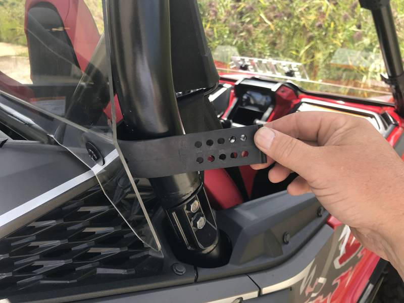 Honda Talon Cab Back/Dust Stopper with vent by EMP 13956 or 14122