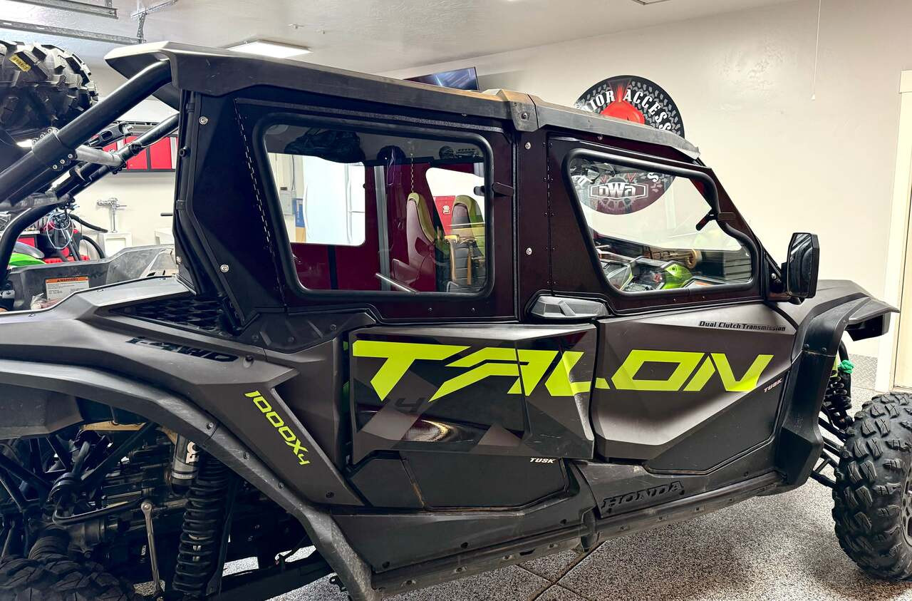 Honda Talon 4 Cab Enclosure "The Vault" Upper Side Doors & Panels ...