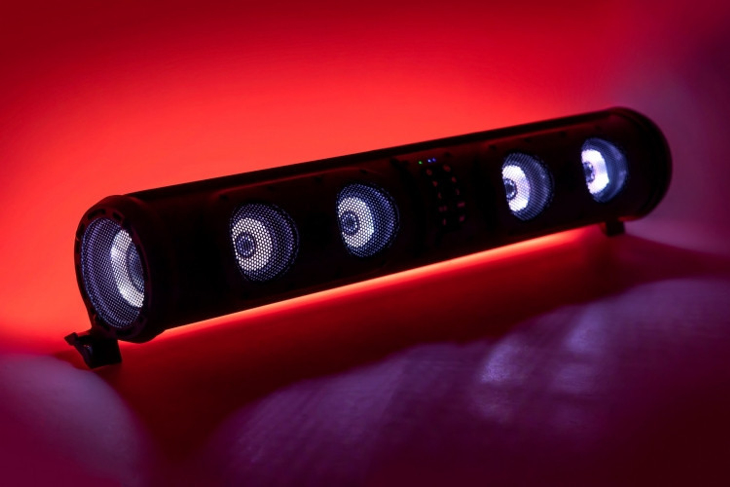 Honda Pioneertalon 8 Speaker Bluetooth Led Soundbar Ip66 Waterproof By