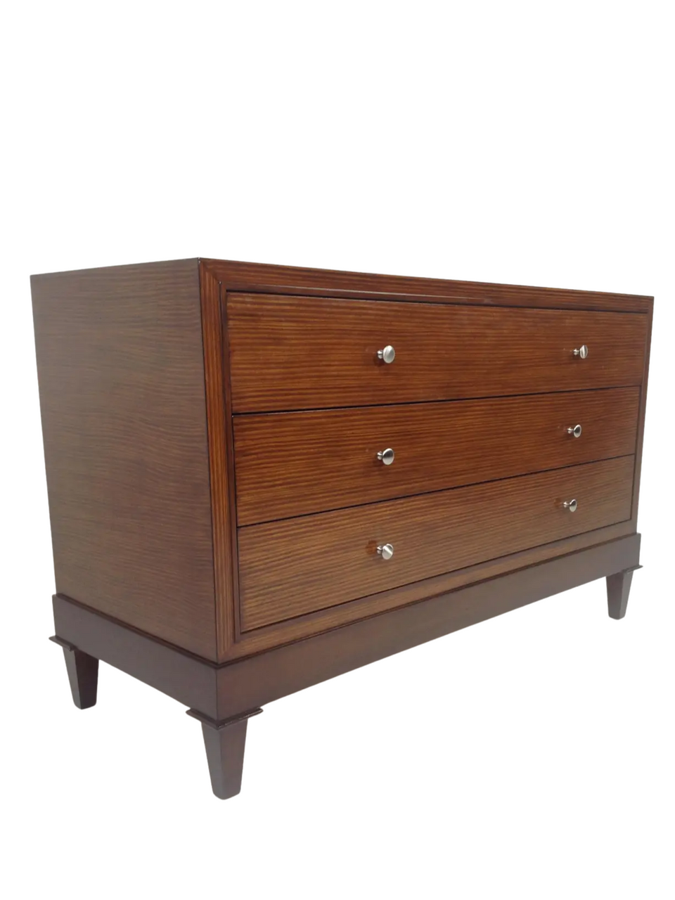 Mid Century Dresser | Zebrano Wood Dresser | Medellin Custom Furniture