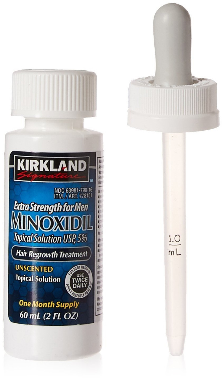 Kirkland Extra Strength Minoxidil 5% Hair Regrowth 2 oz