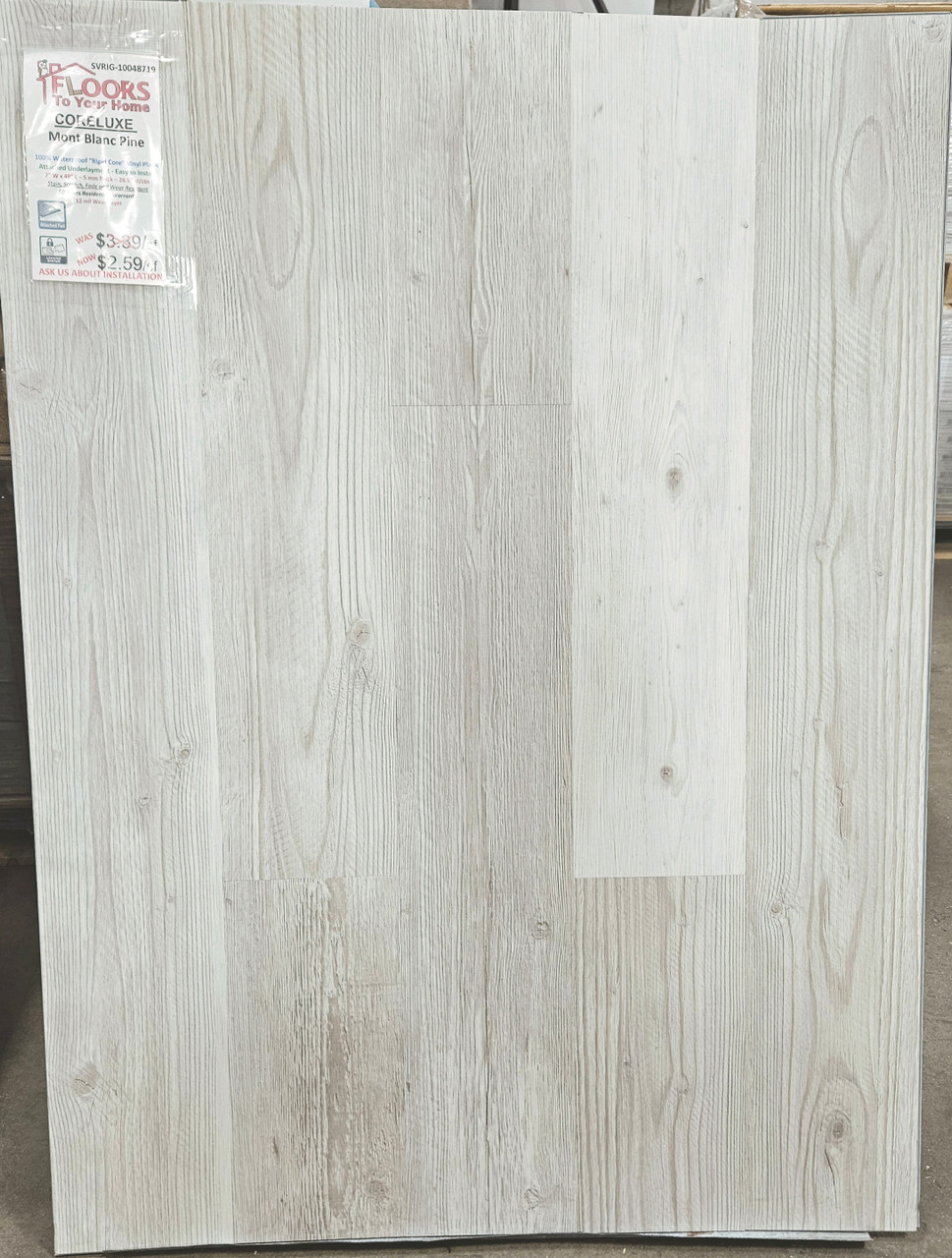 MOVING SALE - CORELUXE - Mont Blanc Pine- 5mm Rigid Core - Waterproof ...