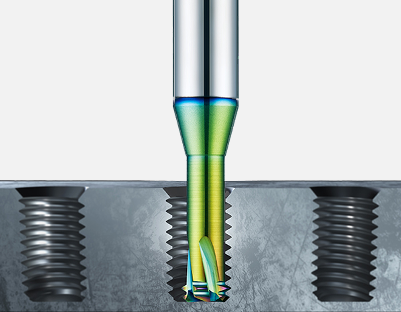 Threading Tools - Solid Carbide Thread Mills - Trucut Tools