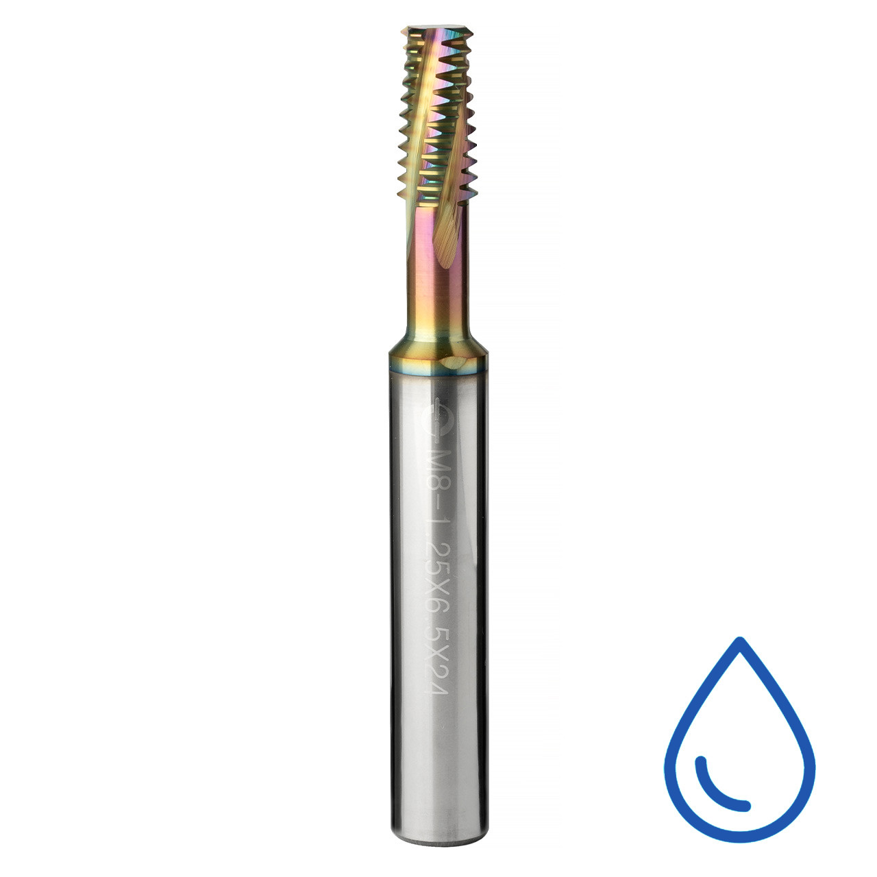 M10 Helical Thread Mill with Coolant for Stainless Steel - 4HTMS ...