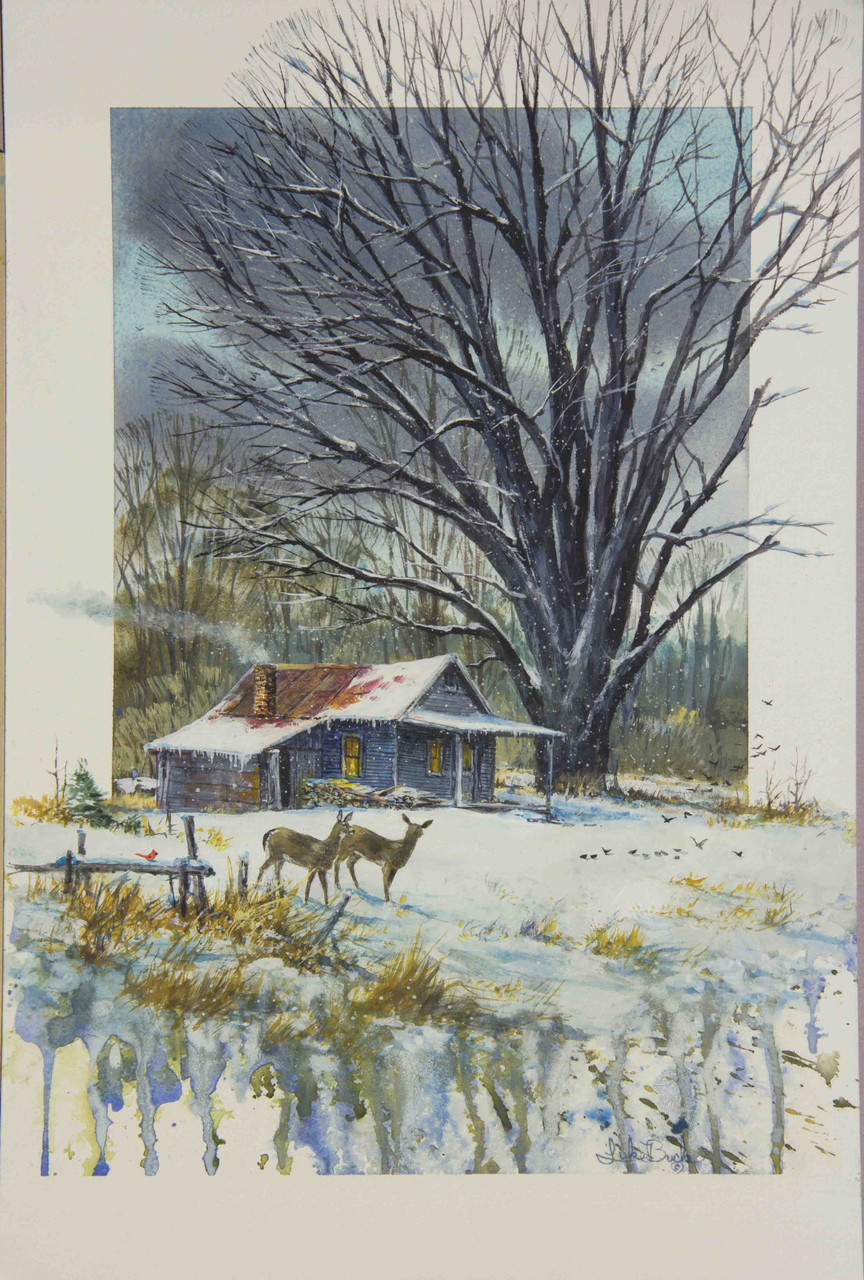 Someone's House by Luke Buck - Ashley's Art Gallery