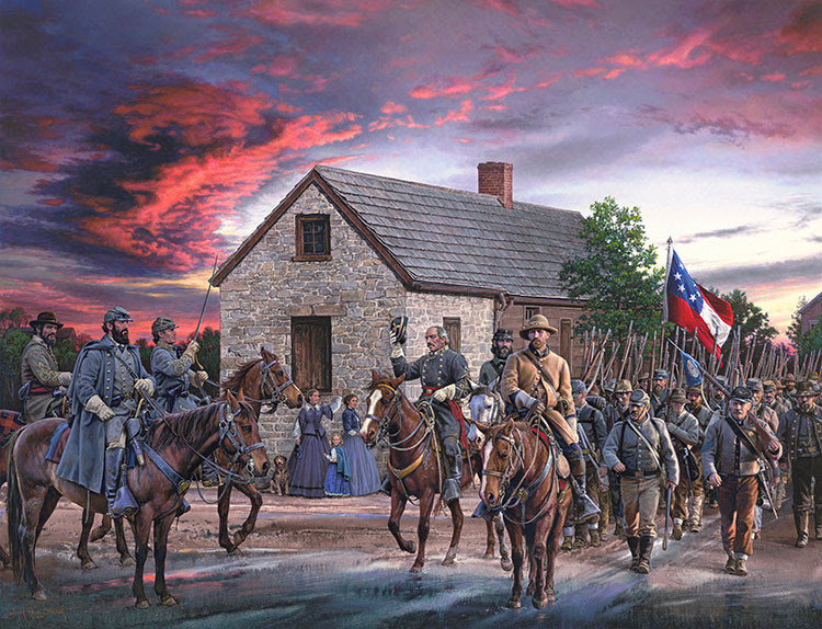 Civil War Art Prints John Paul Strain Mort Kunstler