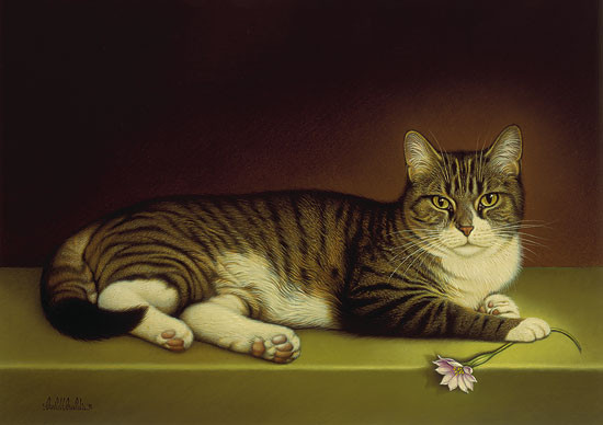MISS KITTY, by Braldt Bralds LIMITED EDITION PRINT