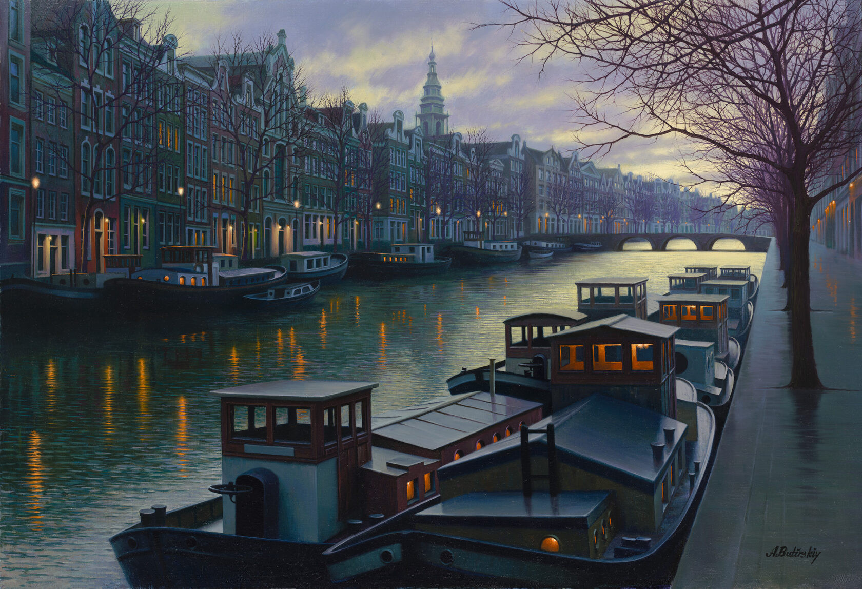 ADVANTURE TO AMSTERDAM by Alexei Butirskiy - Ashley's Art Gallery