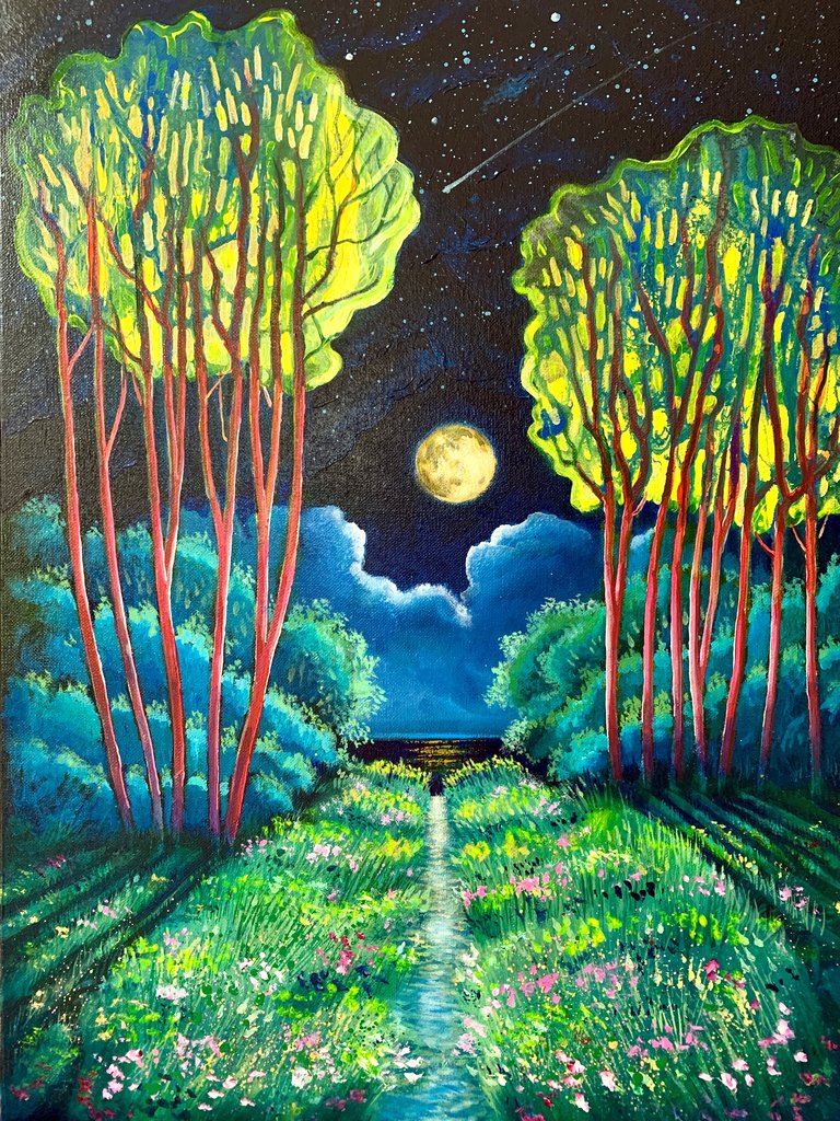 Near and Far by Ford Smith - Original Painting - Ashley's Art Gallery