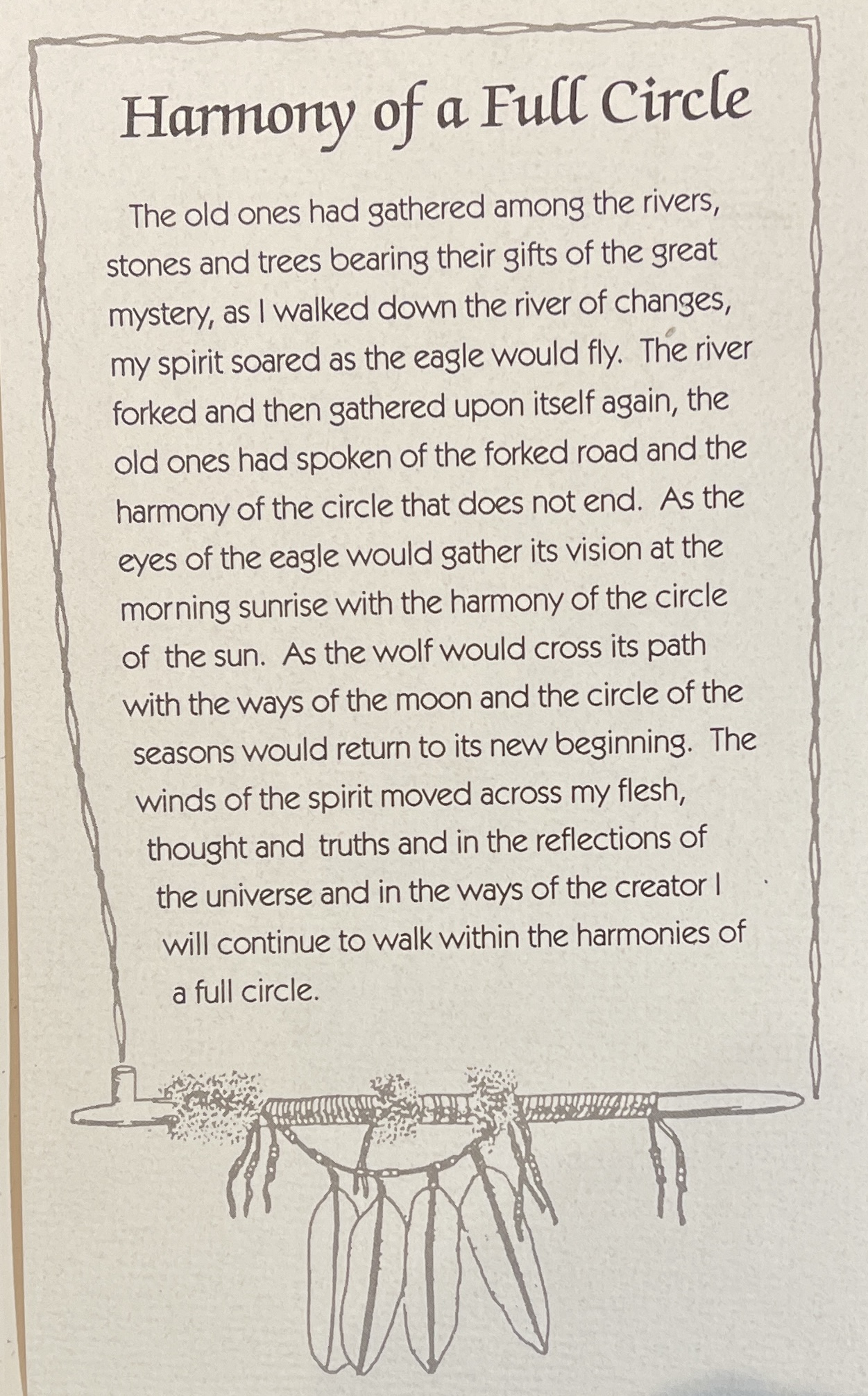 Harmony of a Full Circle by Bearcloud - Ashley's Art Gallery