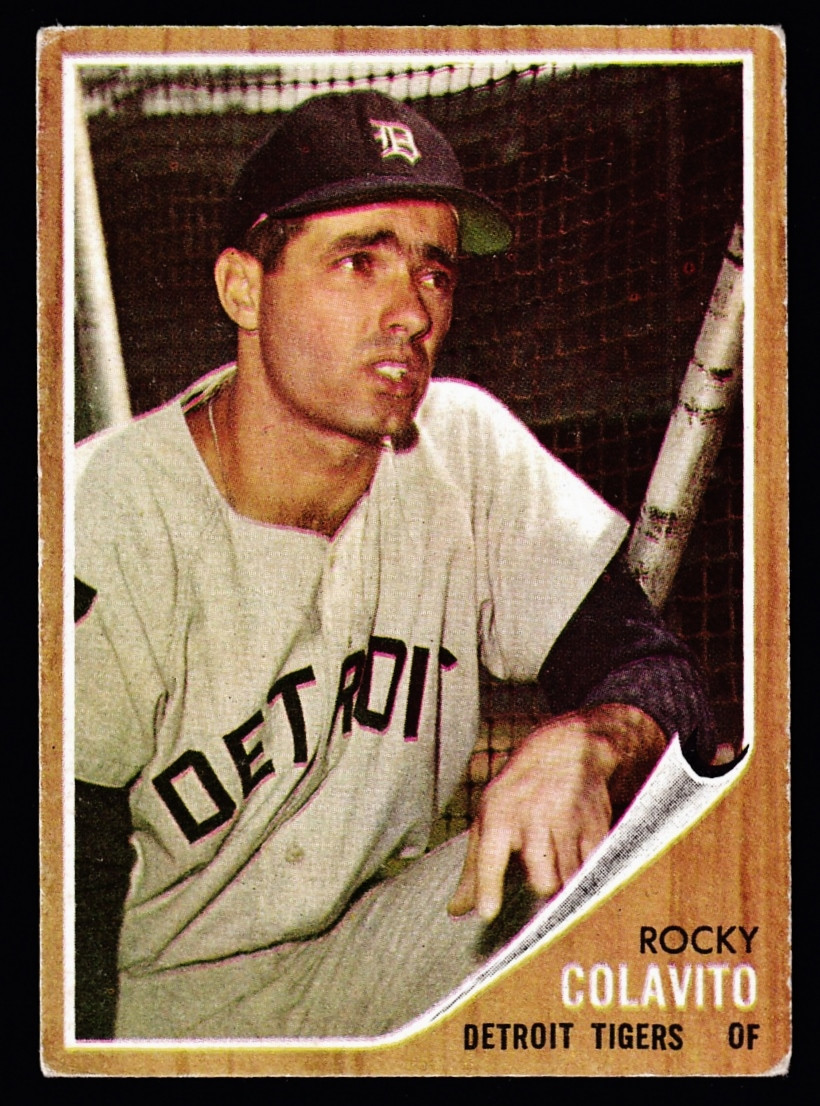 1961 Topps #330 Rocky Colavito EX