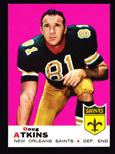 1969 Topps #105 Doug Atkins EX+